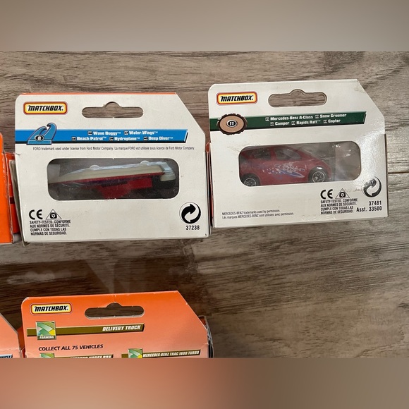 Mattel | Toys | Lot Of 6 New Matchbox Cars In Boxes 9981999 Diecast 164 ...
